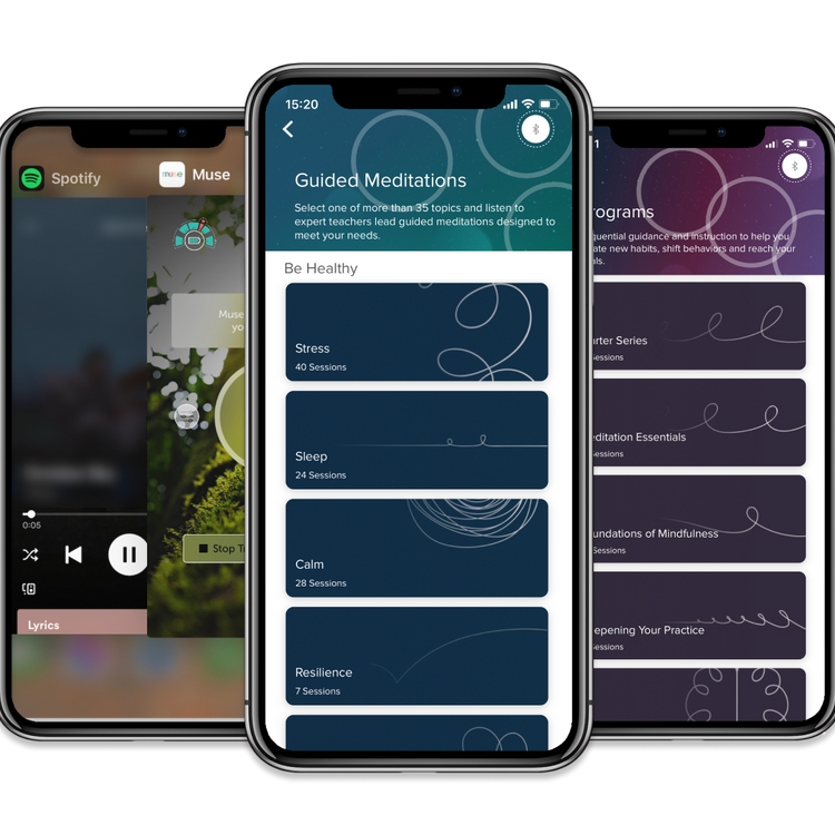 Premium Subscription | Muse™ EEG-Powered Meditation & Sleep Headband
