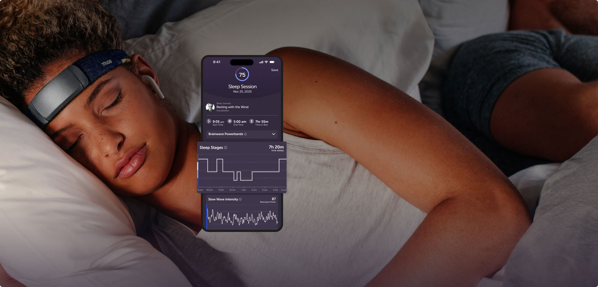 Muse S Athena | Muse® EEG Mental Fitness & Sleep Headband